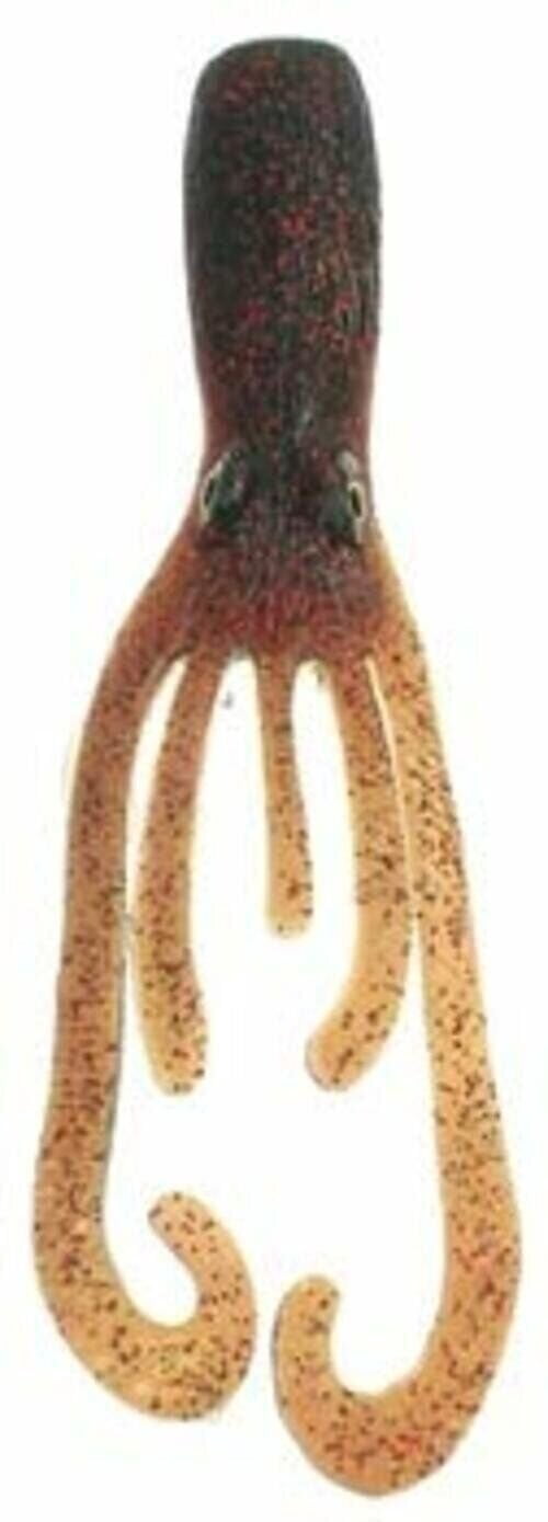 AA Worm 9MP211 9" Magnum Octopus, 1CT #211 Motor Oil Red - Walmart.com