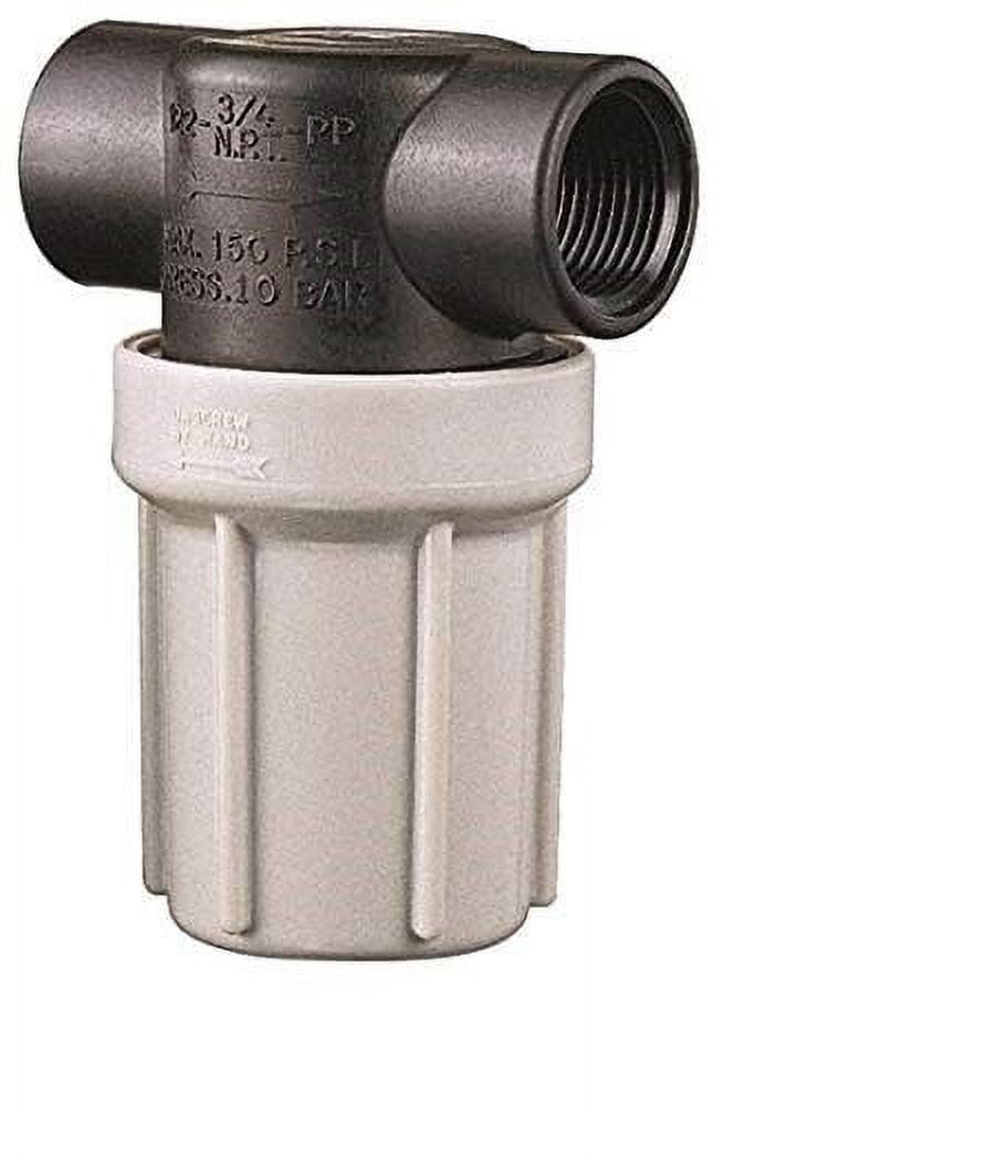 AA122-1/2-PP-50 TeeJet 1/2" Line Strainers 50 Mesh - Walmart.com