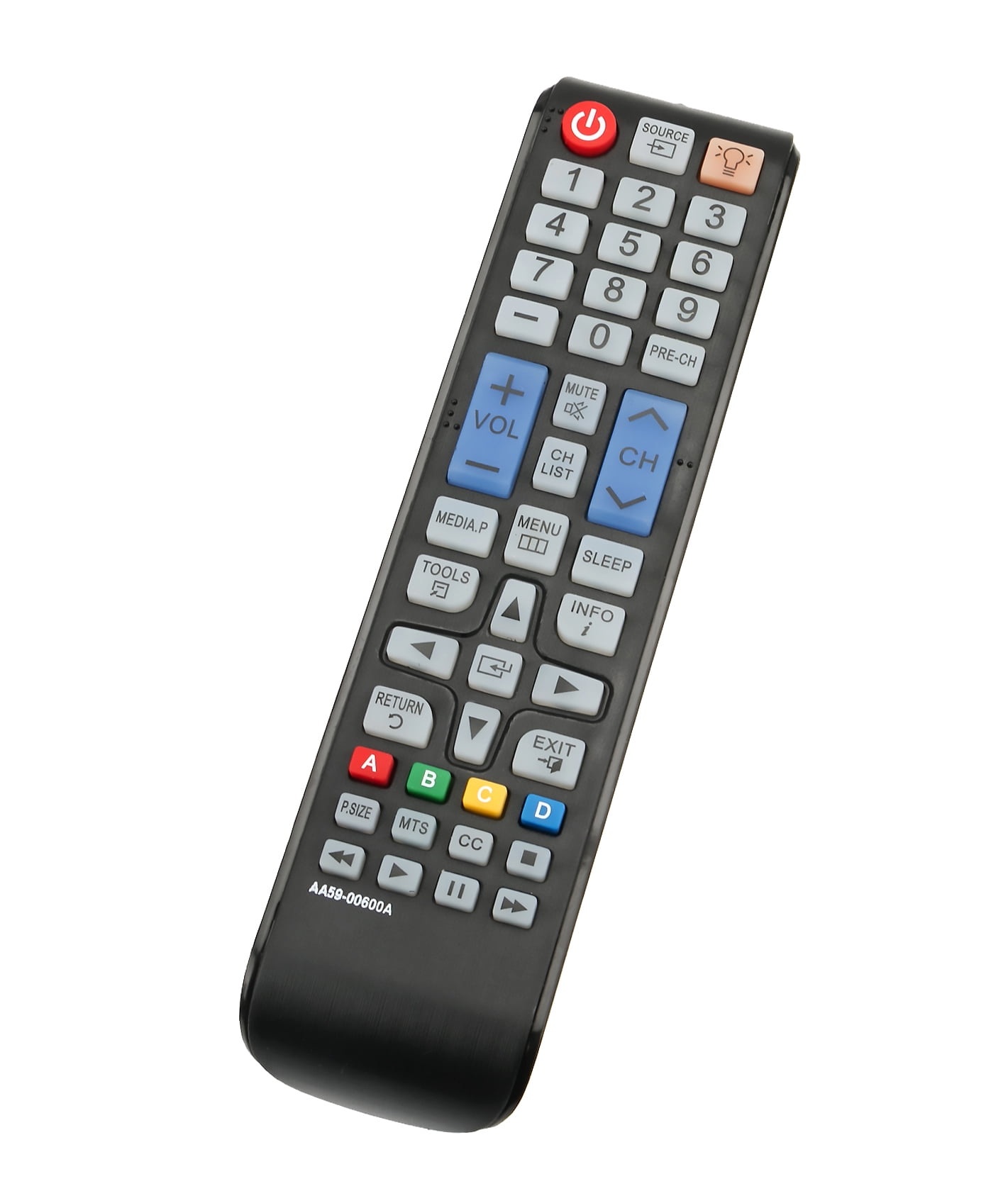 AA59-00600A Replaced Remote Control Compatible with Samsung UN50EH5000F ...