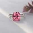 AAA Ceylon Pink Sapphire Wedding Ring, Pear Cut Excellent Quality ...