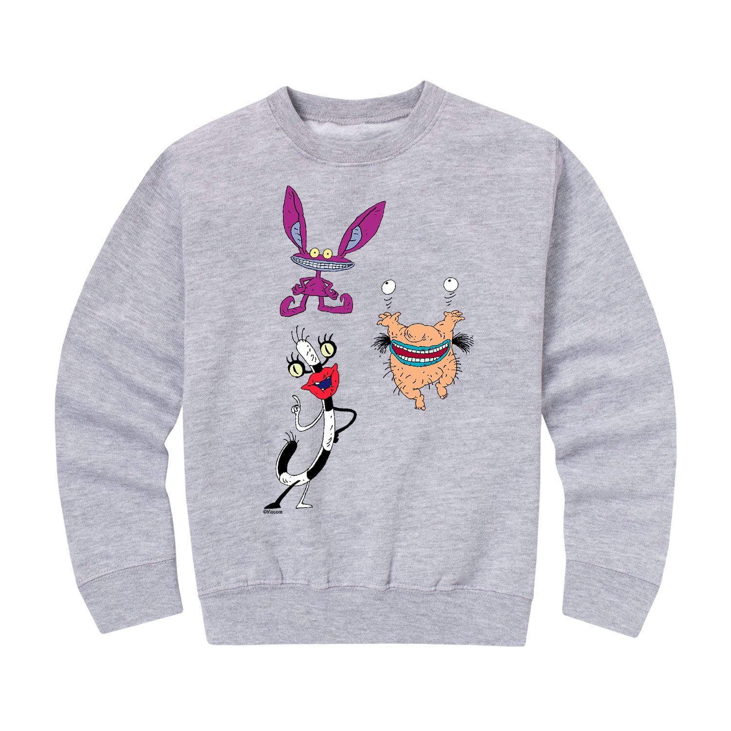 AAAAHH!! Real Monsters - Monsters Close Up - Toddler And Youth Crewneck ...