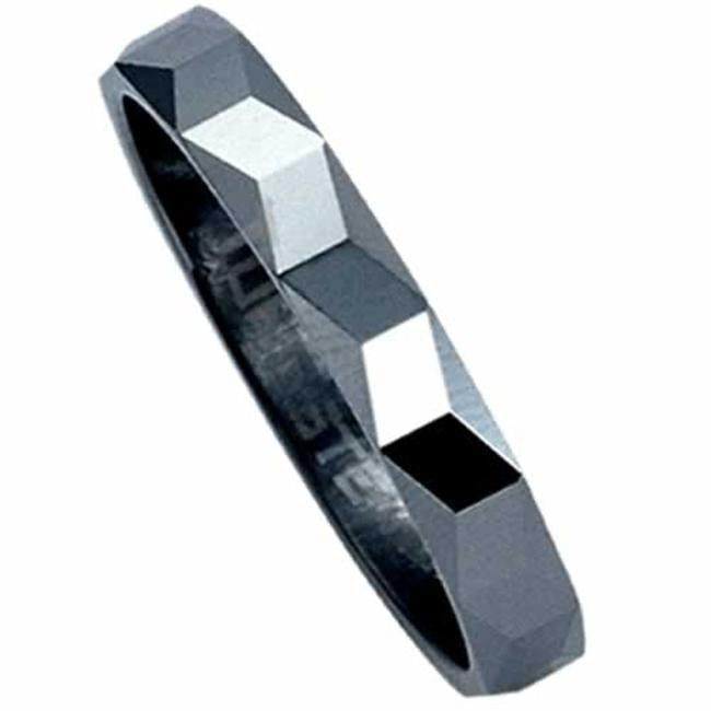 AAB Style Diamond-cut Tungsten Carbide Ring - Walmart.com