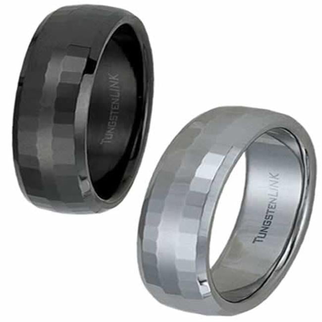 AAB Style Gorgeous Tungsten Ring - Tungsten Gold PVD or Black PVD ...