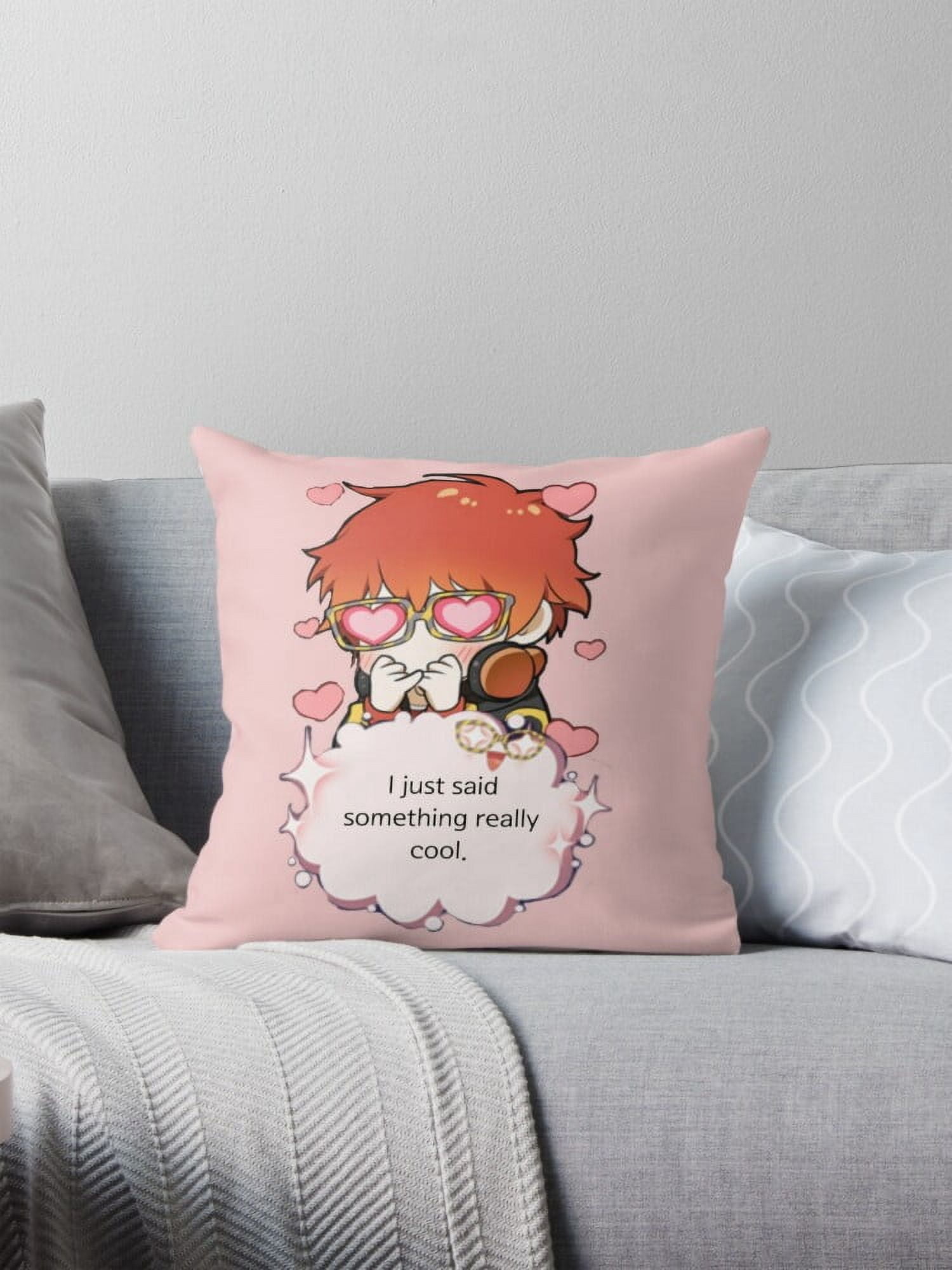 AABERIC 707 said something really cool Throw Pillow Covers Cases ...