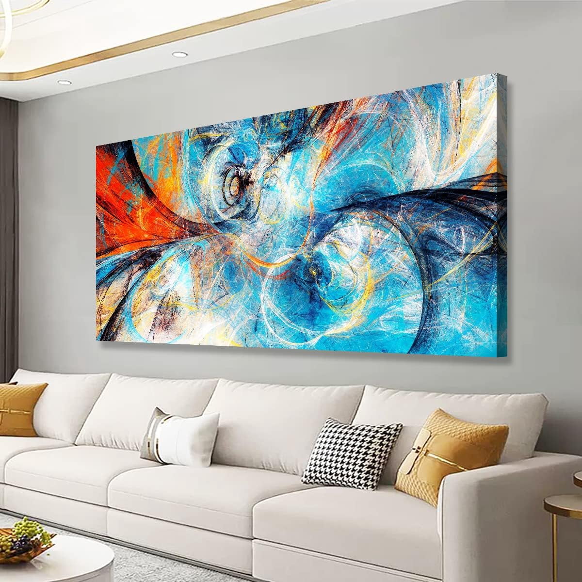 AABERIC Animal Tiger Canvas Wall Art,Motivational Quotes Motto ...