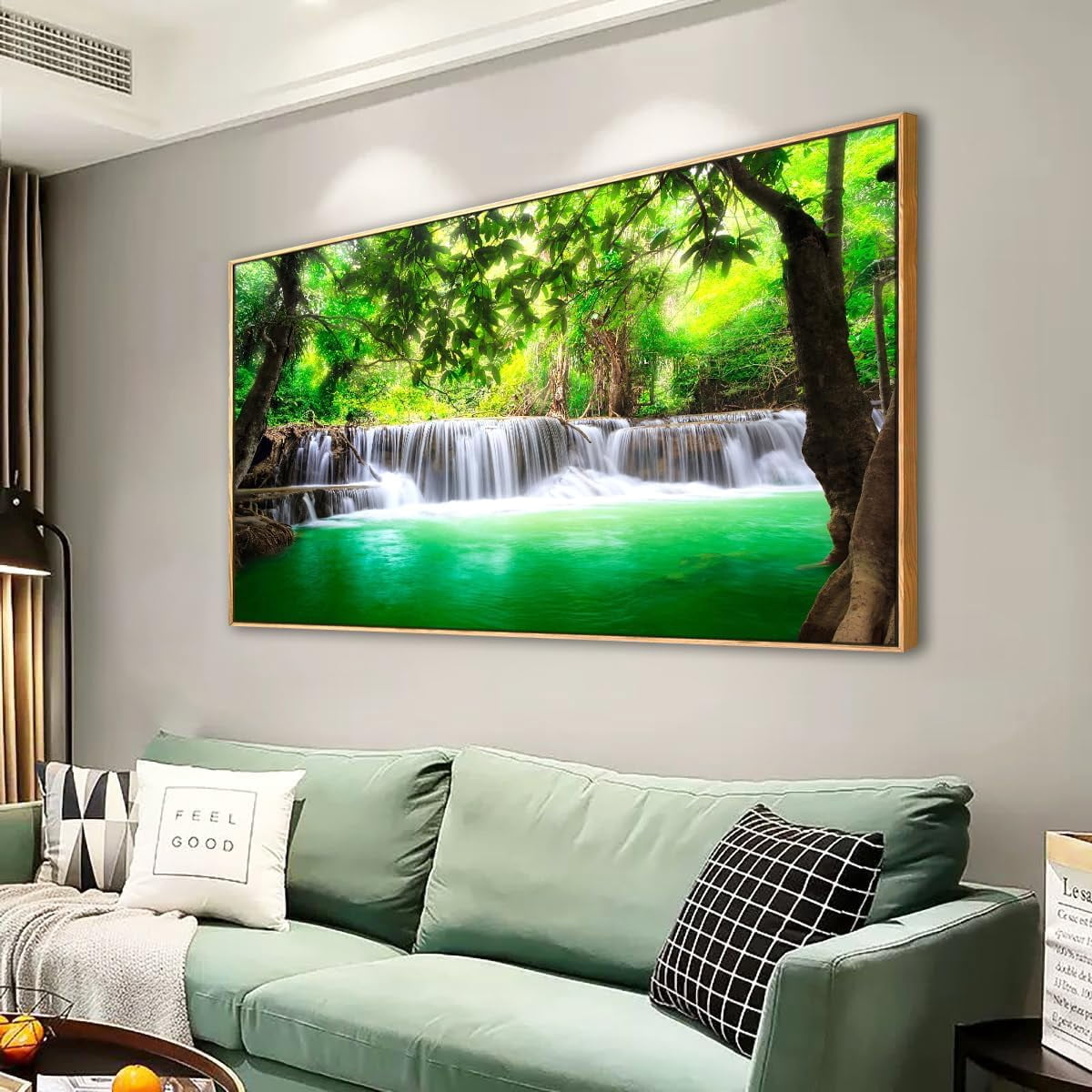 AABERIC Animal Tiger Canvas Wall Art,Motivational Quotes Motto ...