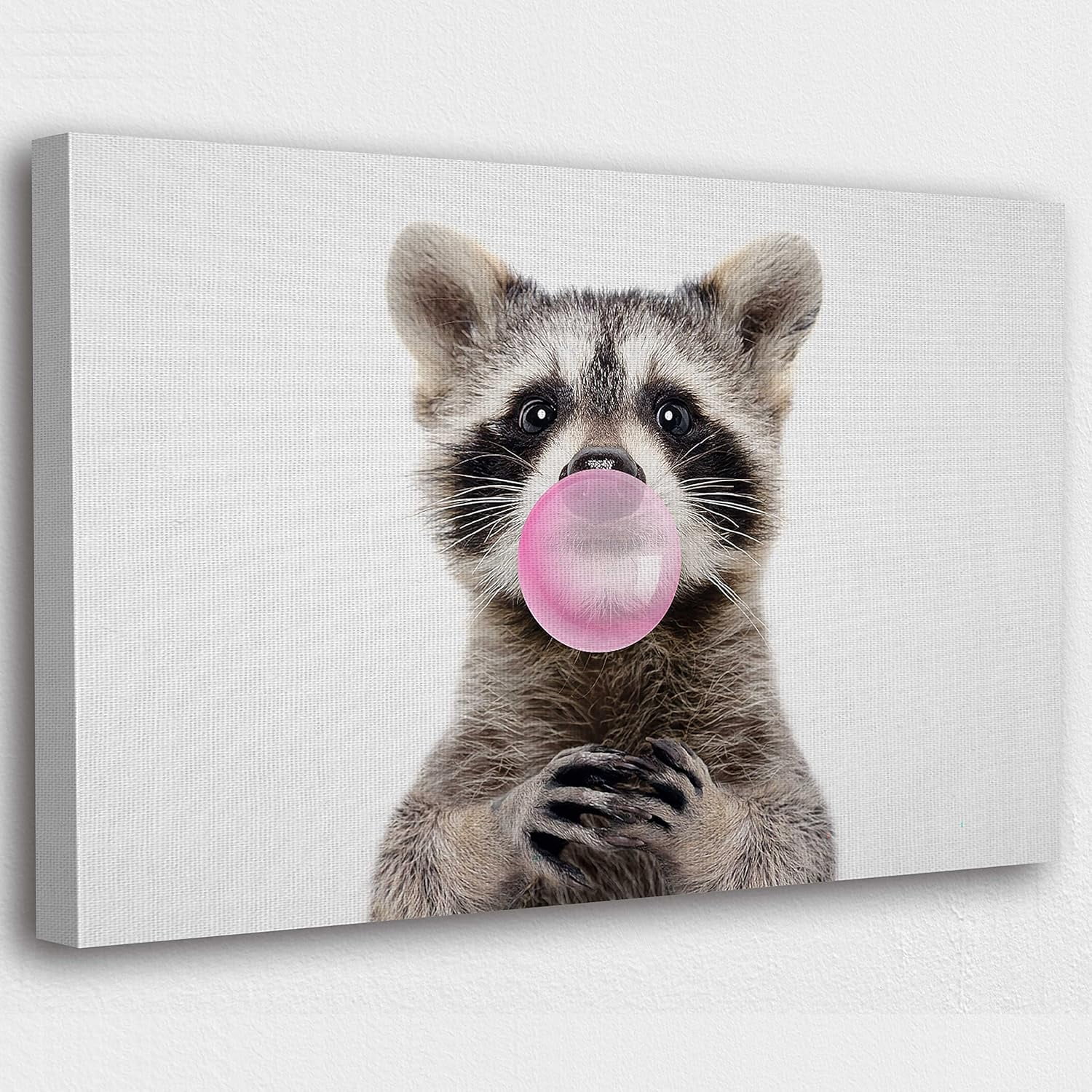 AABERIC Animals Blowing Bubble Gum Wall Art for Farmhouse Bathroom ...