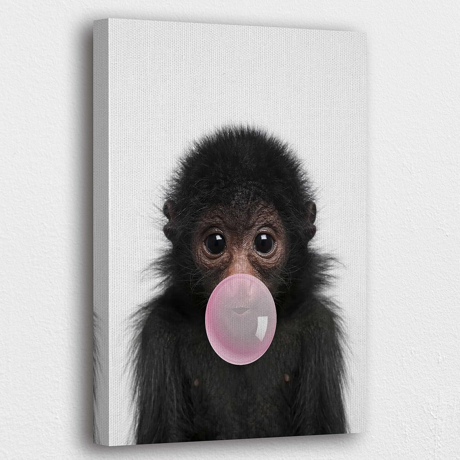 AABERIC Animals Blowing Bubble Gum Wall Art for Farmhouse Bathroom ...