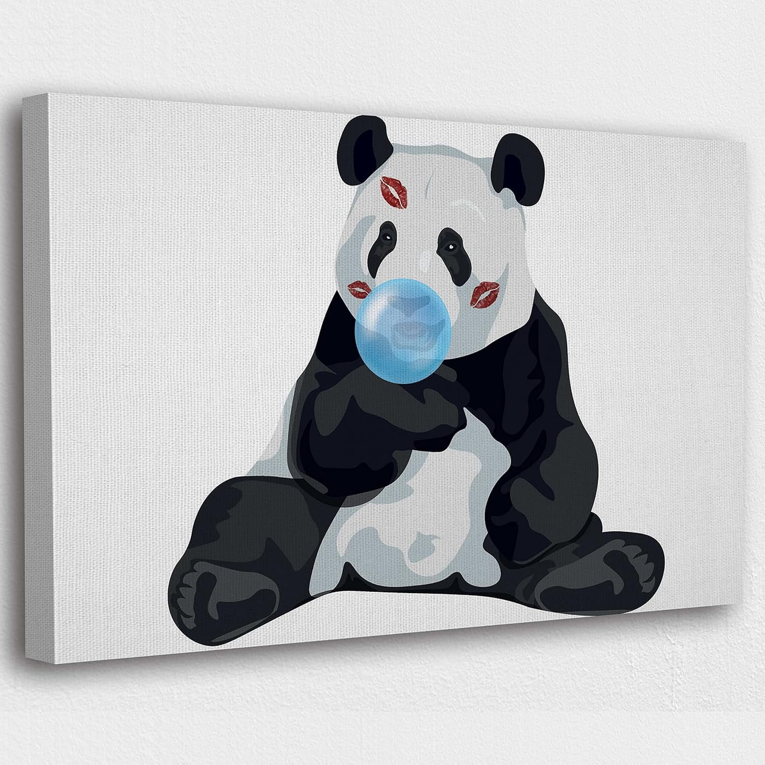 AABERIC Animals Blowing Bubble Gum Wall Art for Farmhouse Bathroom ...