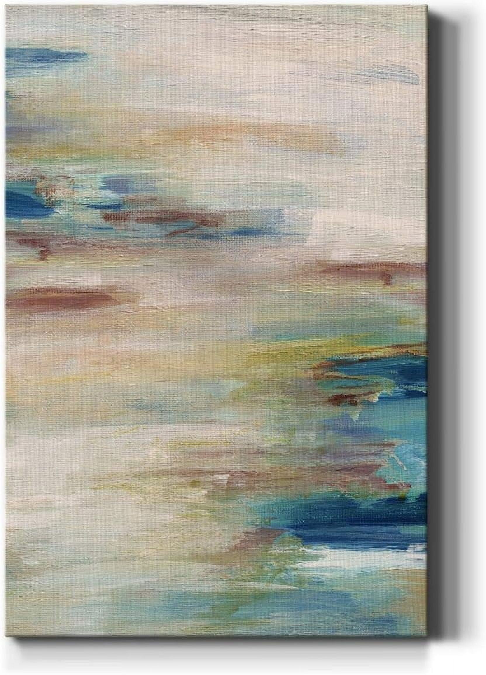 AABERIC Animals Wall Art Abstract Paintings for Decor Rustic Yellow ...