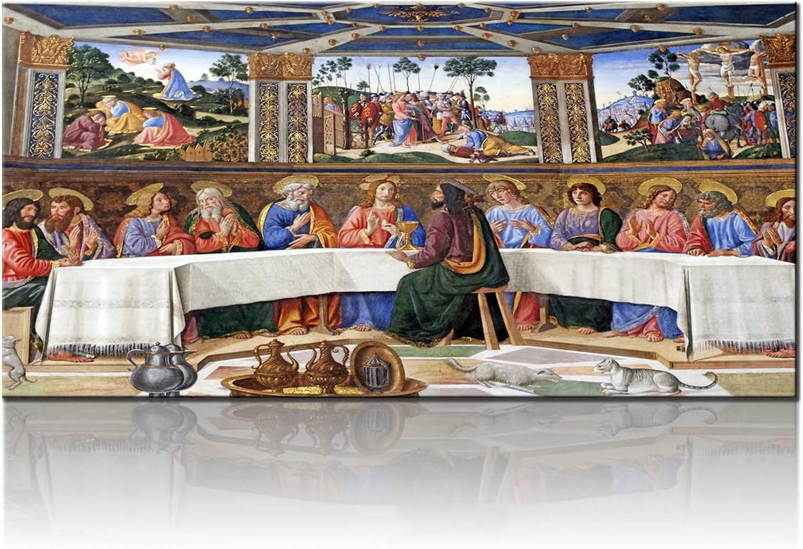 AABERIC Art Work for Home Walls Christian Pictures for Wall The Last ...