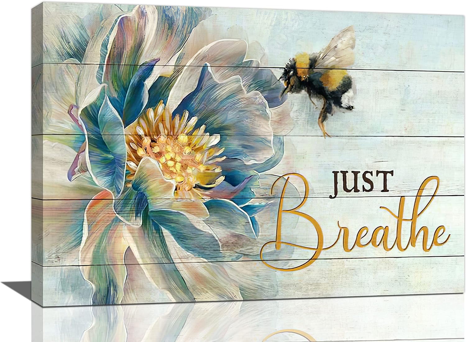 AABERIC Bedroom Wall Art Farmhouse Fox Wall Decor Rustic Country Fox ...