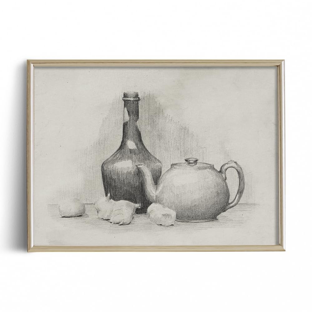 AABERIC Beige Equine Pony Equestrian Print Poster - Vintage Farmhouse ...