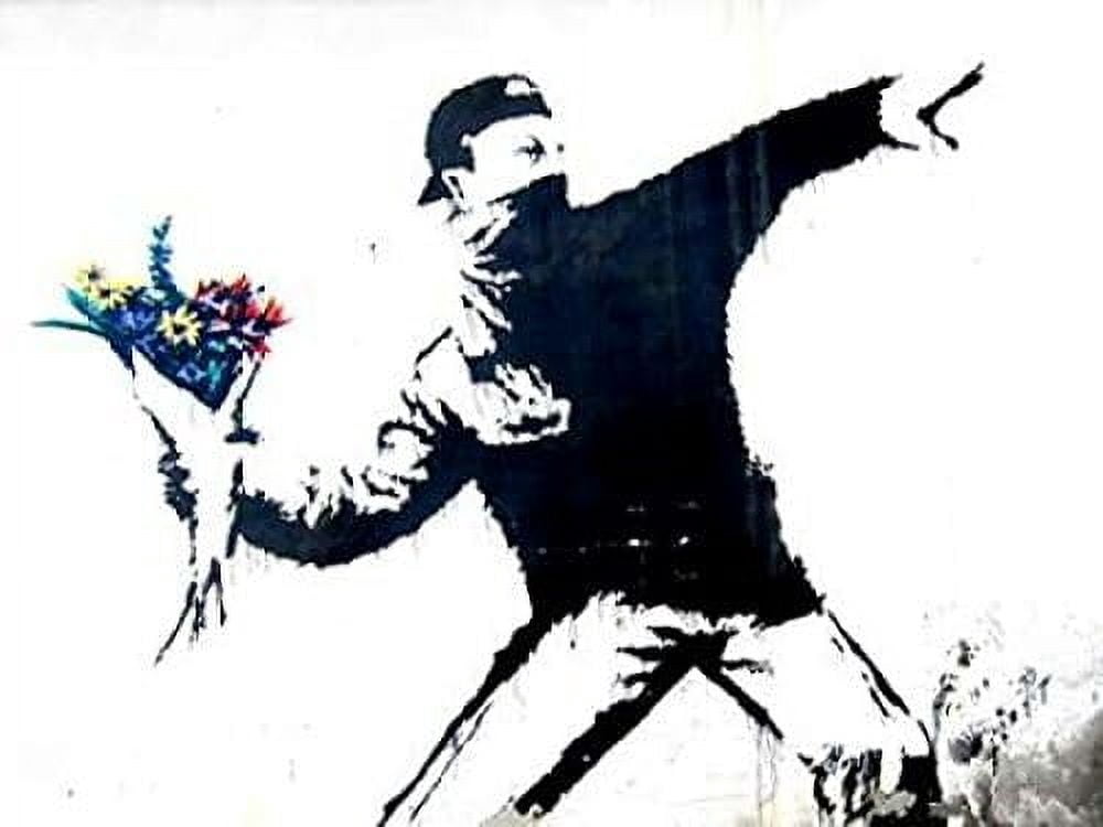 AABERIC Bethlehem Palestine (graffiti attributed to Banksy) Poster ...