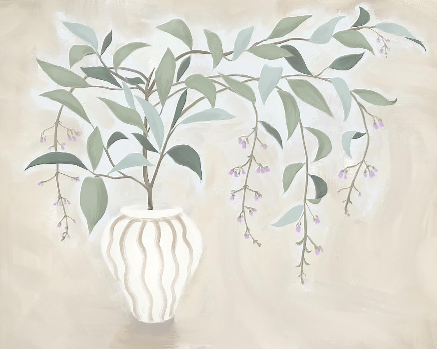 AABERIC Black Cat Wall Art, Eclectic Wall Decor, Cute Preppy Cat Poster ...