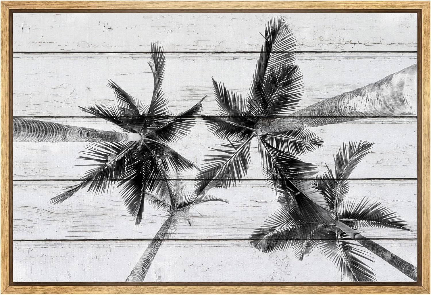 AABERIC Canvas Print Wall Art Galloping White, Brown & Black Horses ...