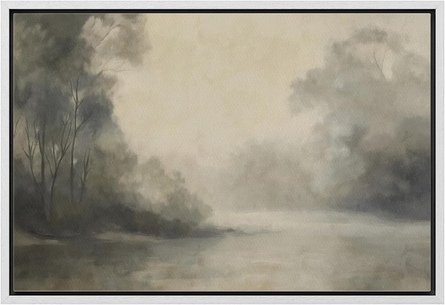 AABERIC Canvas Print Wall Art Horse Portrait on Distressed Wood Panels ...