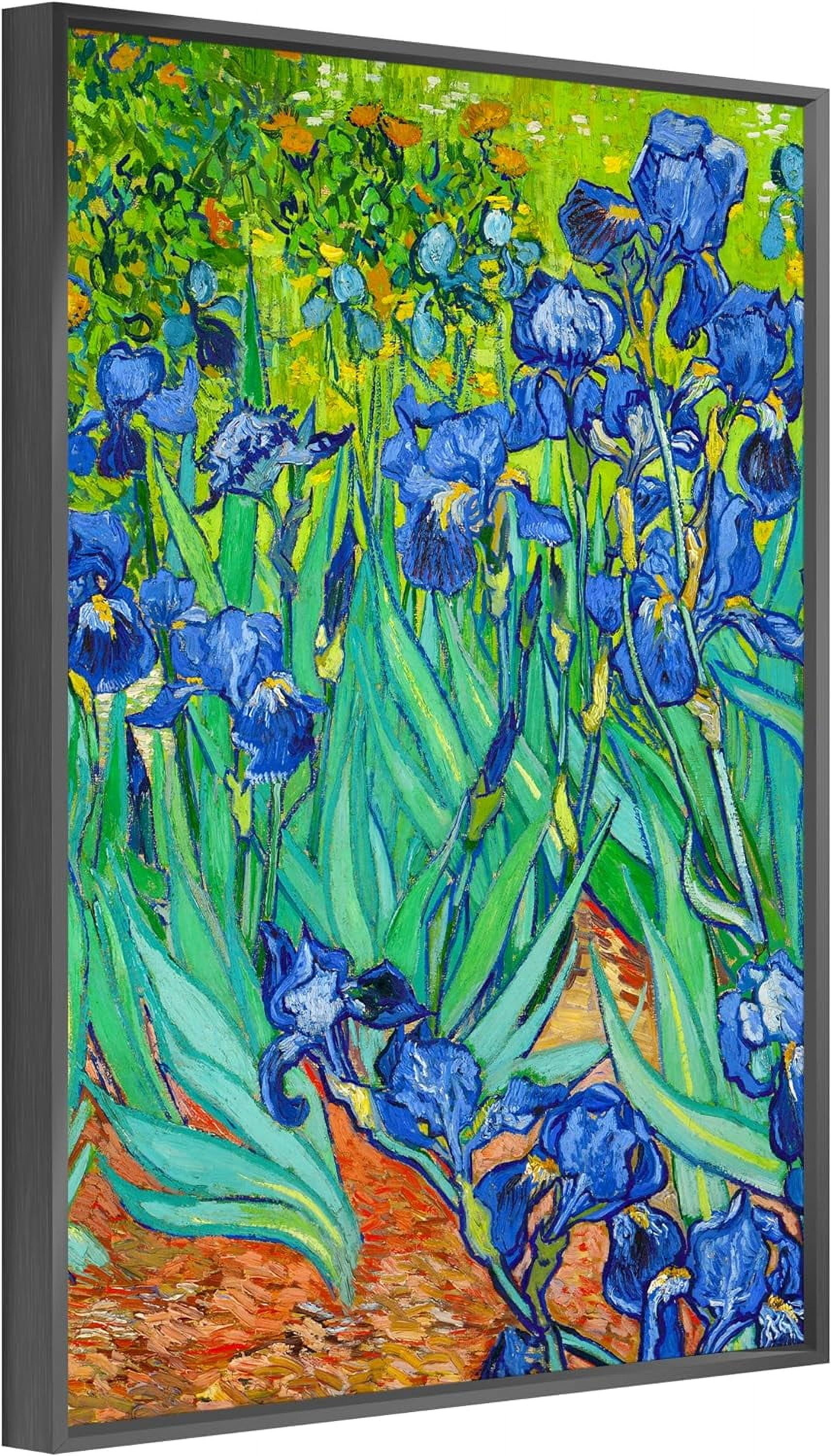 AABERIC Canvas Wall Art Famous Oil Paintings, Water Lilies Claude Monet ...