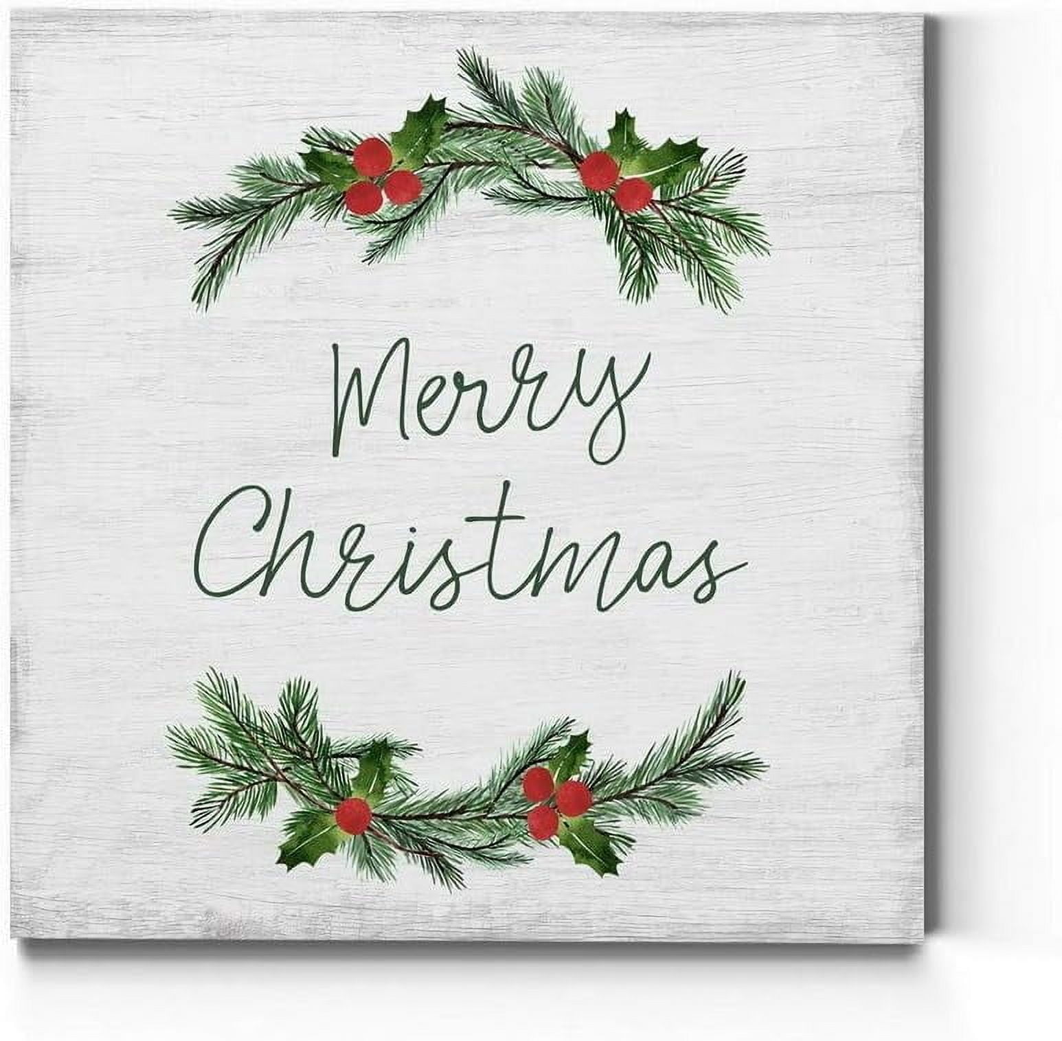 AABERIC Christ in a Manger Wall Art, Religious Christmas, Jesus, Mary, and Joseph, Joy to the ...