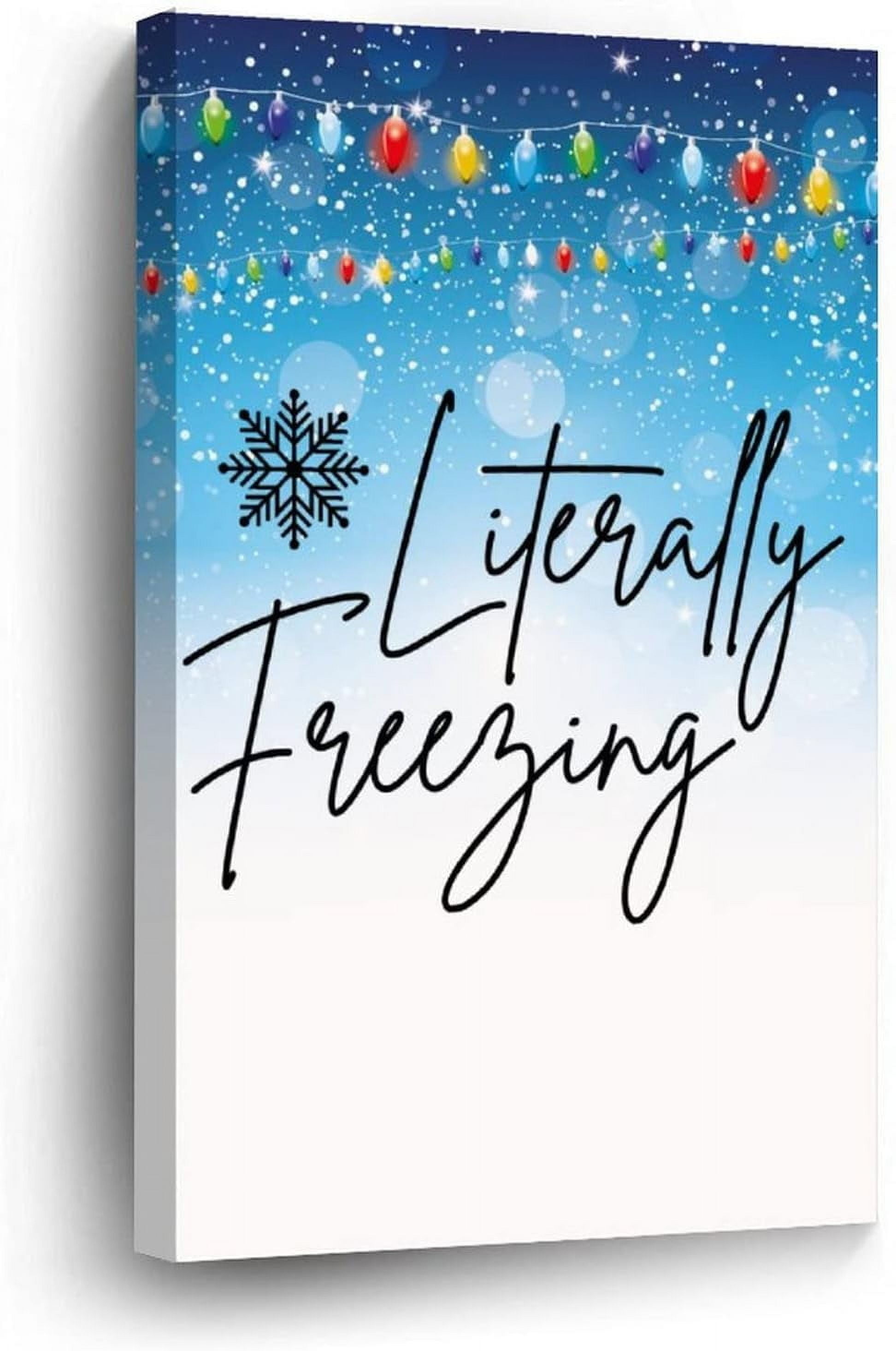 AABERIC Christmas Canvas Wall Art joy Love Peace Believe Christmas Quote Sayings Poster Prints ...