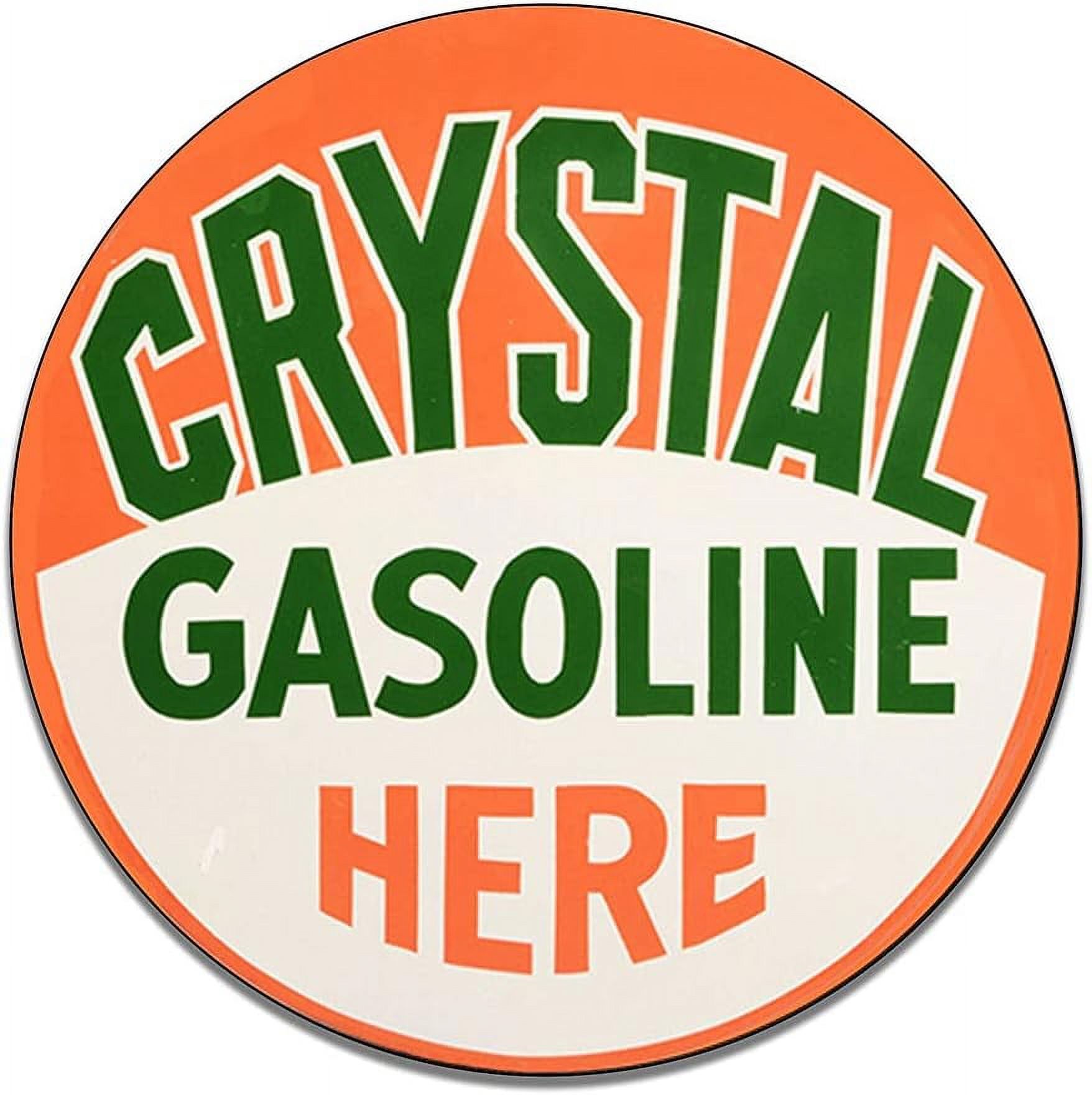 AABERIC Crystal Gasoline Here Motor Oil Gas Insignia Emblem Seal ...