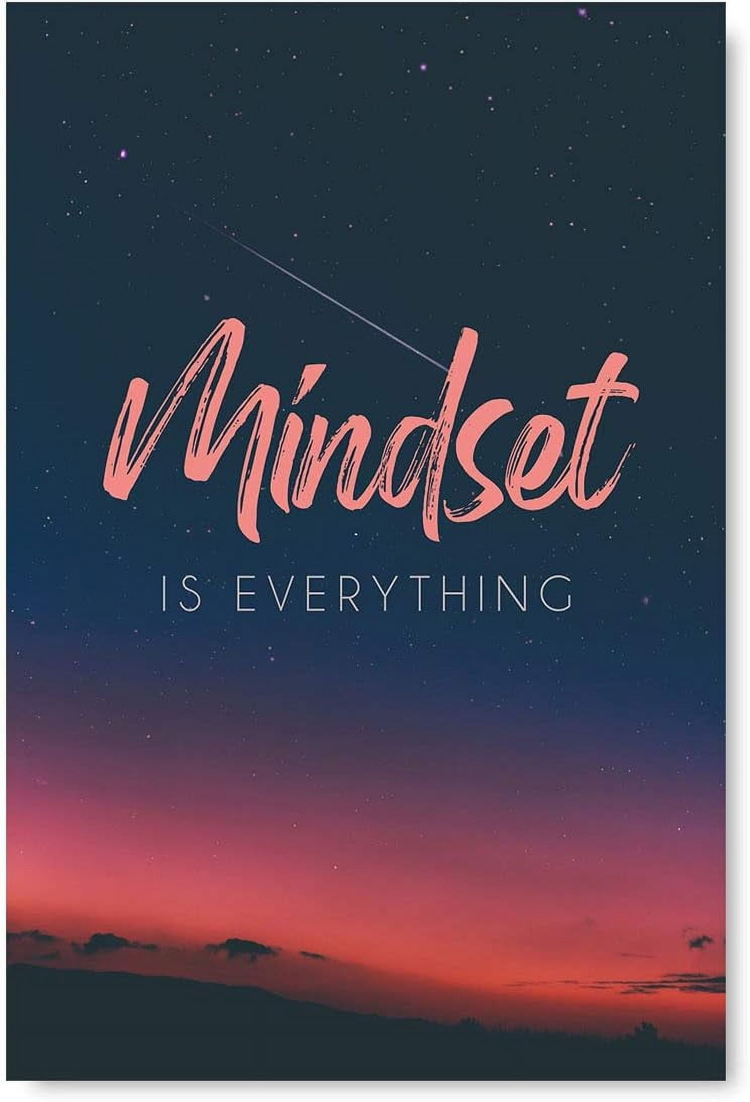 AABERIC Cute Fish Illustration Inspirational Poster Mindset is ...