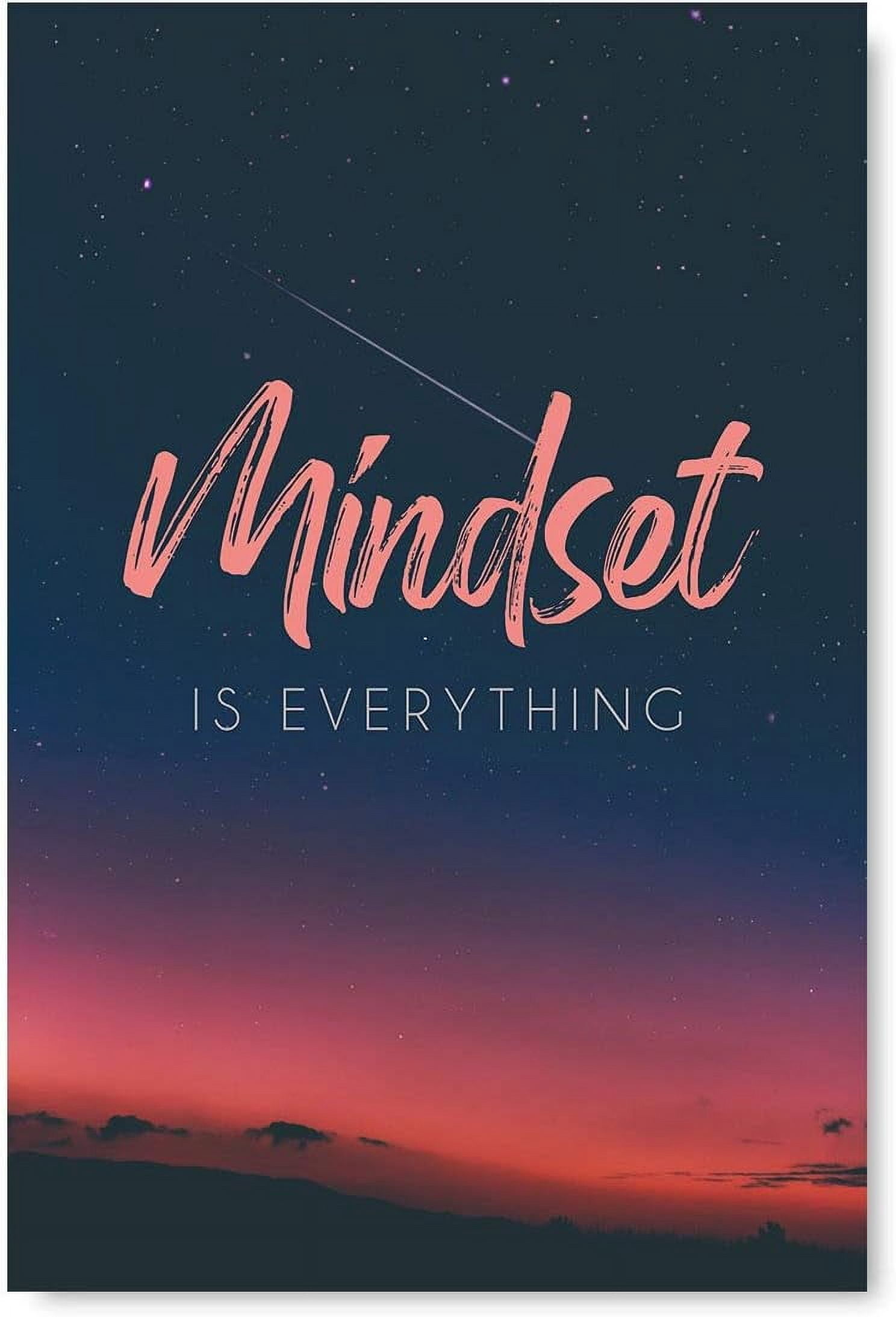 AABERIC Cute Fish Illustration Inspirational Poster Mindset is ...