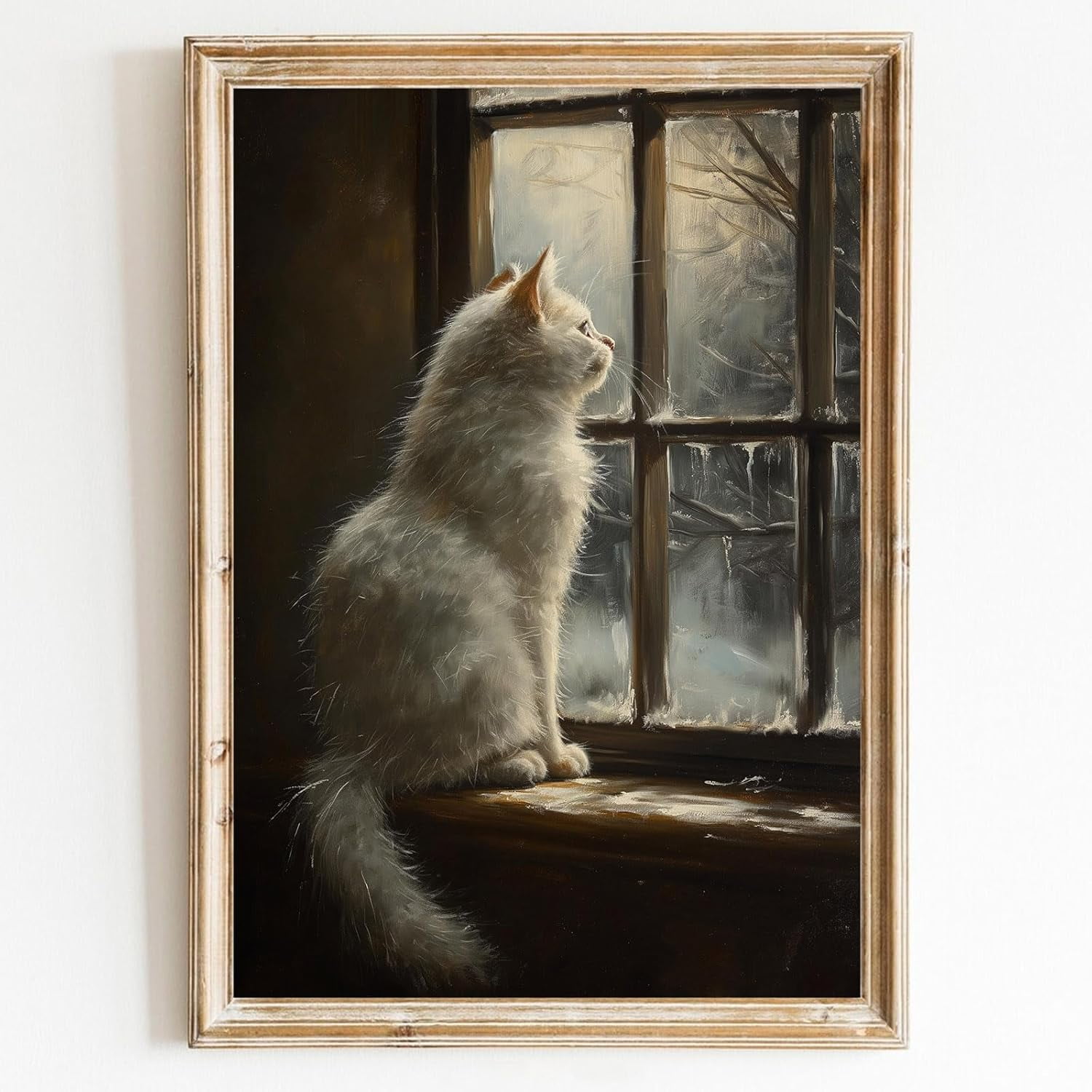 AABERIC Dark Raven Print Wall Art Black Crows Picture Black Bird Poster ...