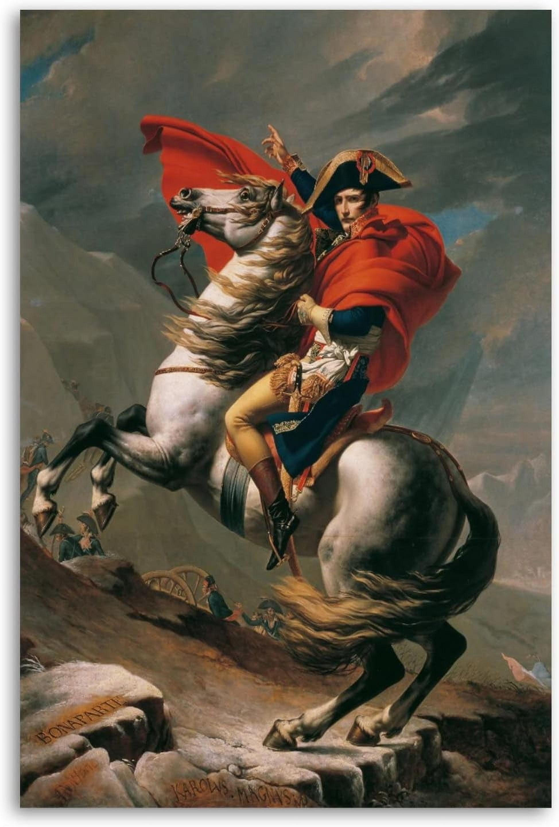 AABERIC David Napoleon Bonaparte Canvas Art Poster And Wall Art Picture ...