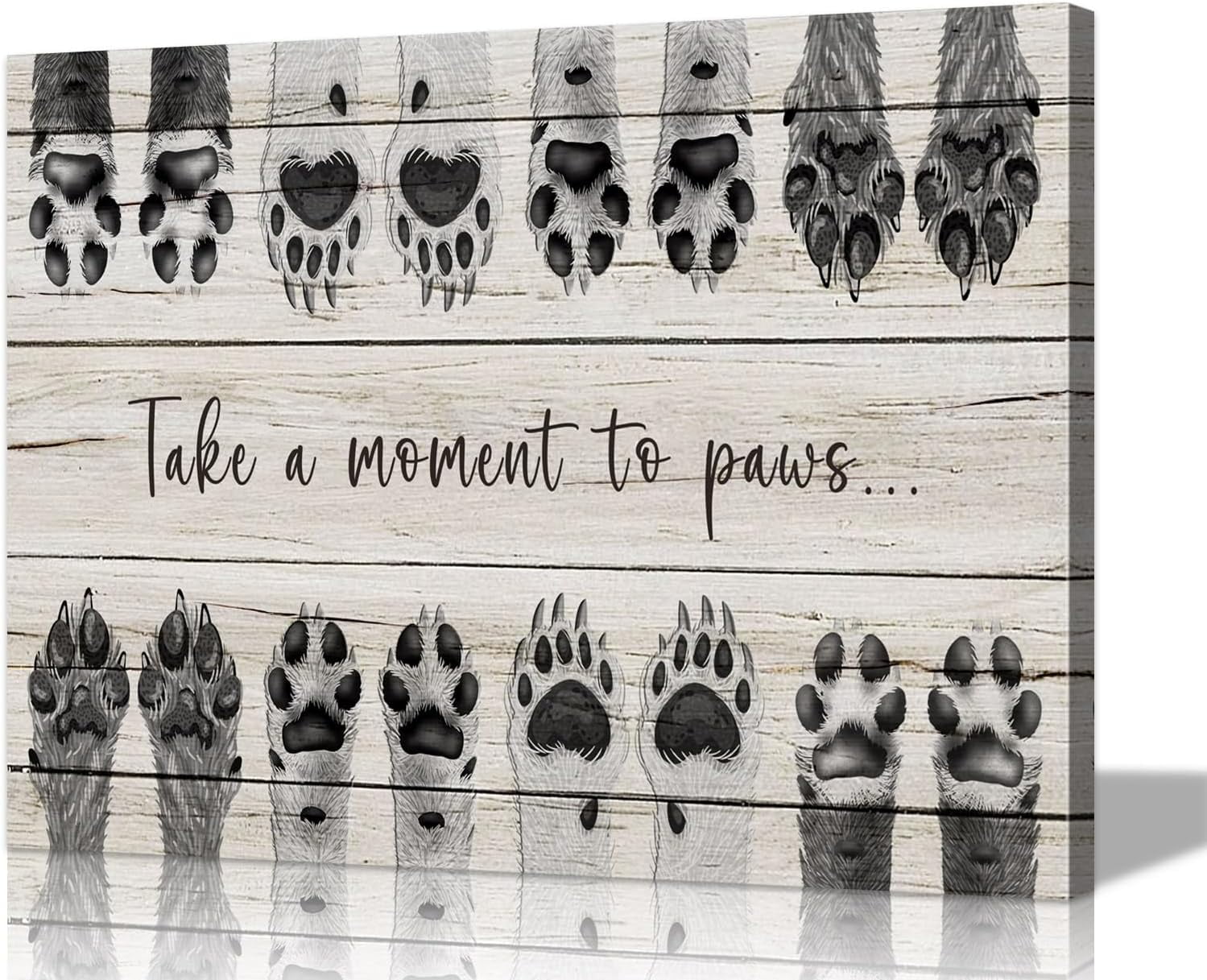 Akania Dog Art Animal Canvas Wall Art Take a Moment to Paws Wall Art ... Akania Dog Art Animal Canvas Wall Art Take a Moment to Paws Wall Art ...