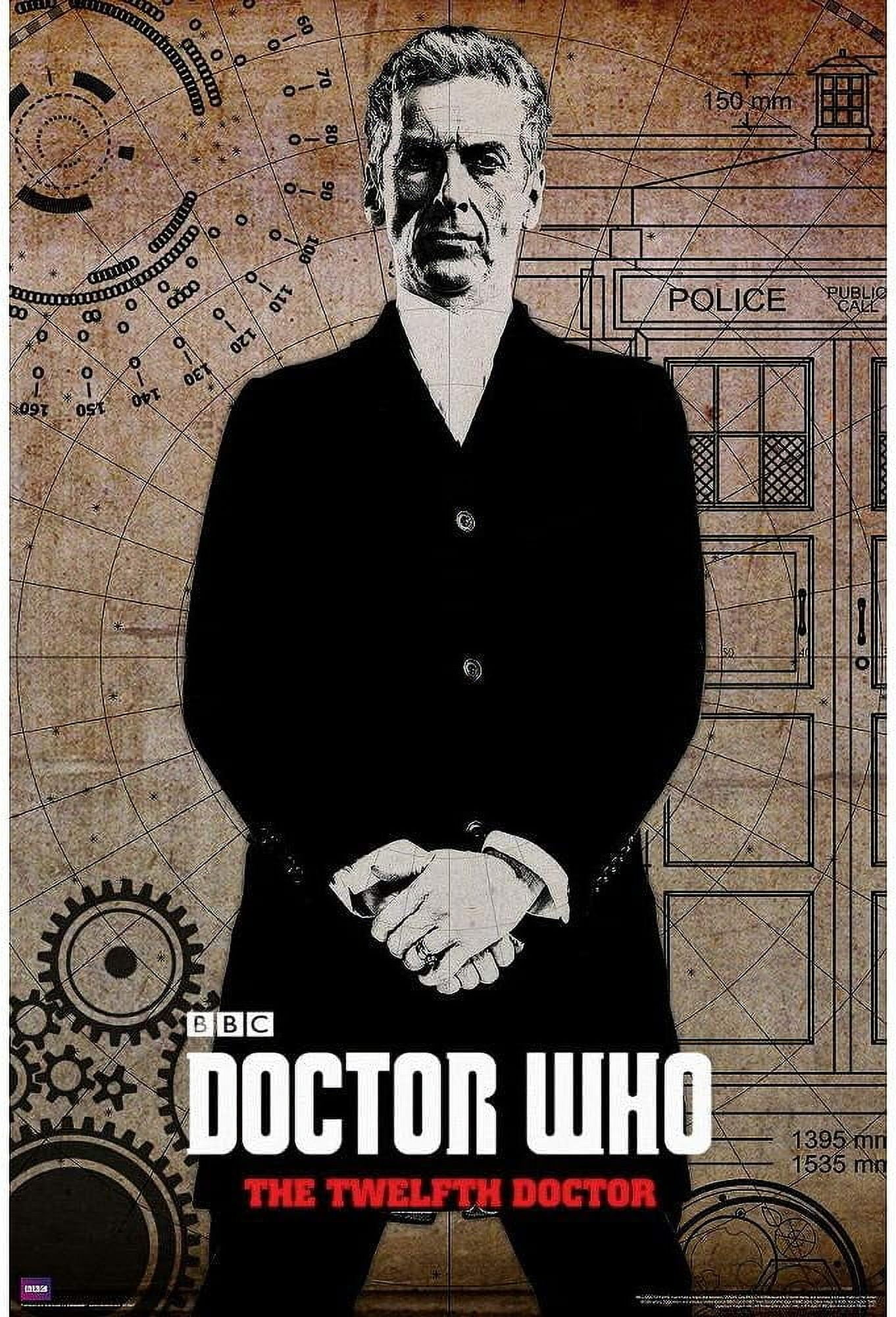 AABERIC Dr. Who - 12th Doctor Graffiti Poster Unframed 18x12 Inch ...