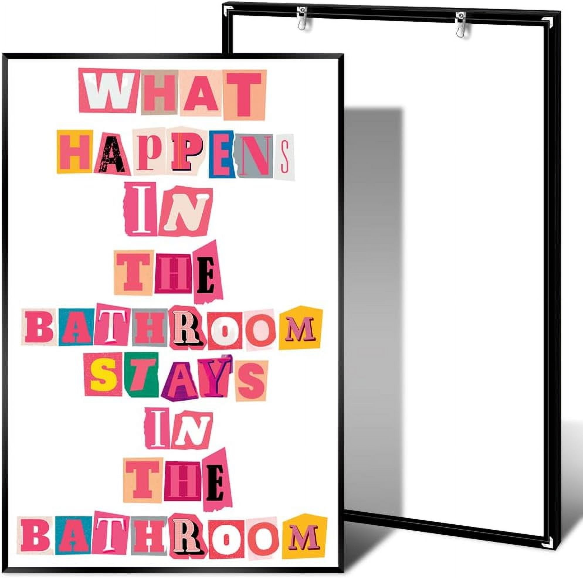 AABERIC Easter Canvas Wall Art Spring Bunny Rabbit in Wildflower Field ...