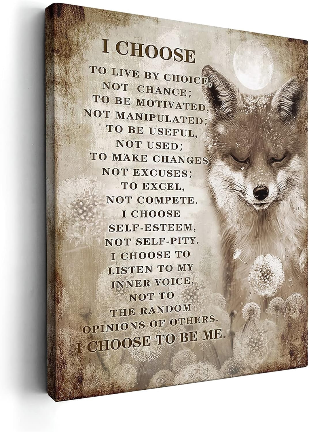 AABERIC Farmhouse Animals Cow in Fake Window Wall Art Farmhouse Animals ...