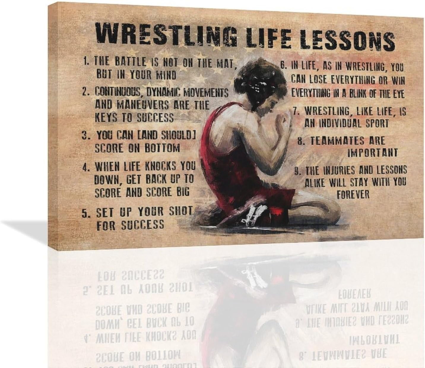 AABERIC Farmhouse Deer Wall Art Rustic Elk Wild Animals Wall Decor ...