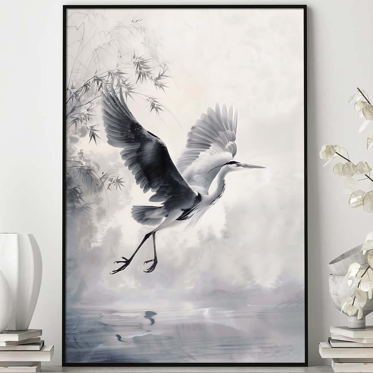 AABERIC Farmhouse Rabbit Wall Art Vintage Floral Bunny Print Cute Bunny ...