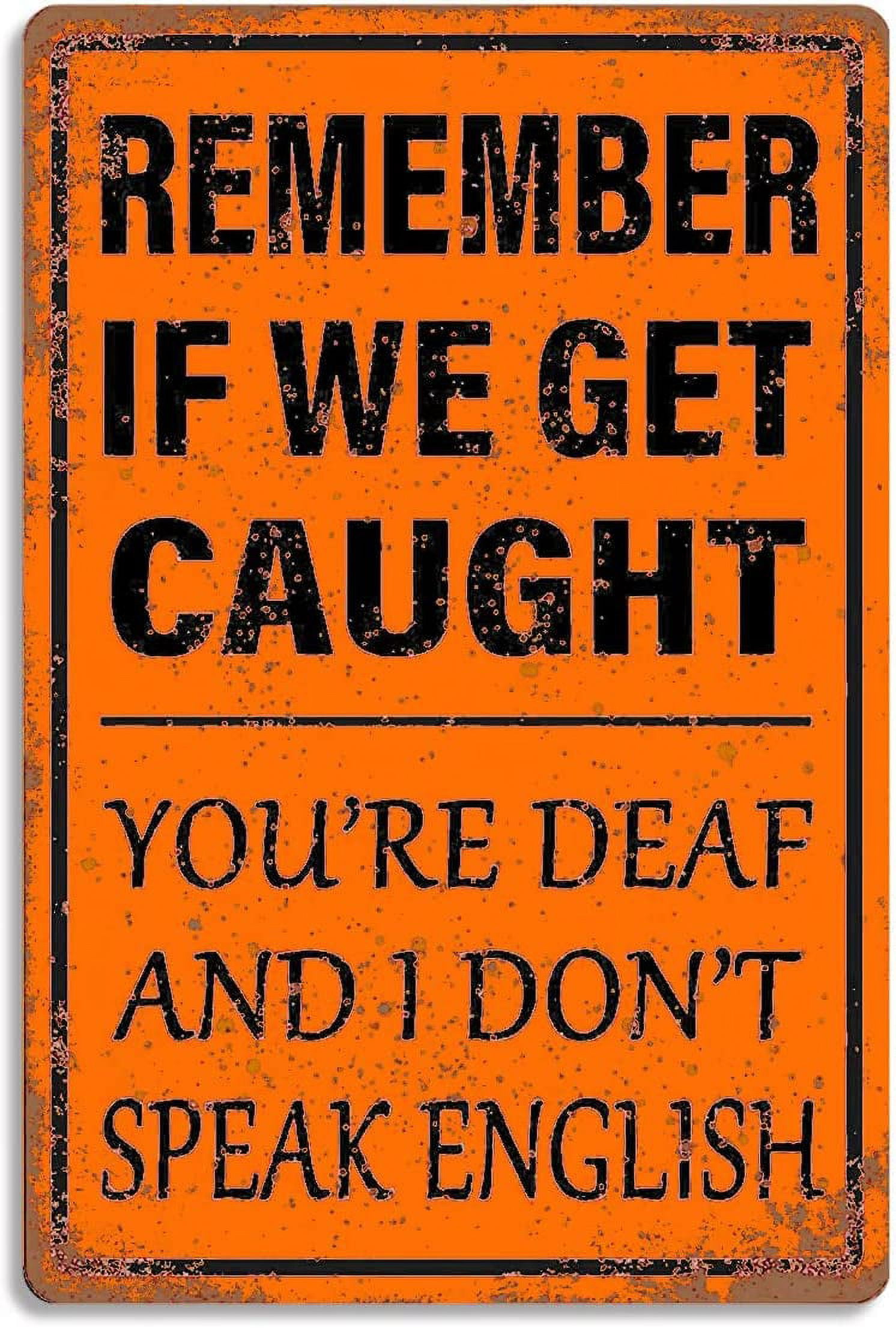 AABERIC Funny Garage Sign Humor Man Cave Bar Art Decorations, Remember ...