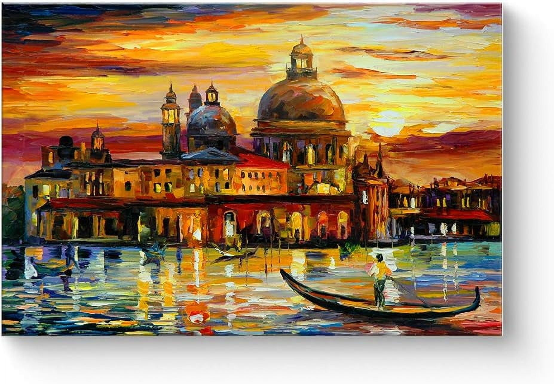 AABERIC Gangster Collage Poster Oil Painting on Canvas Posters and ...