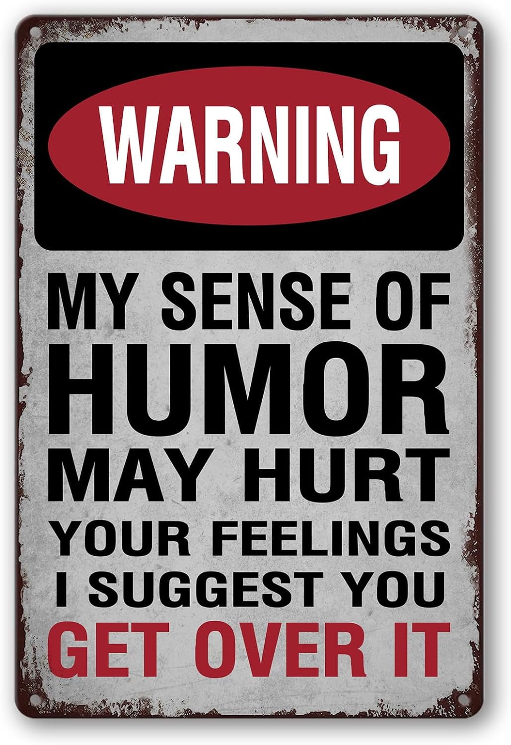 AABERIC Garage Signs For Men Tin Signs For Bar Man Cave Sign Funny ...