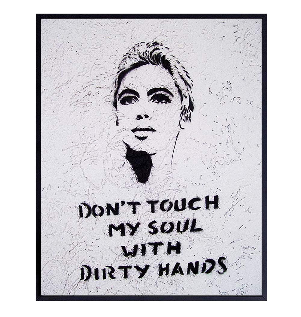 AABERIC Graffiti Wall Art - Inspirational Quotes Wall Decor, Poster ...