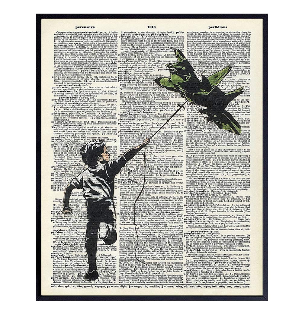AABERIC Graffiti Wall Art Poster - Military, Air Force Fighter Jet ...