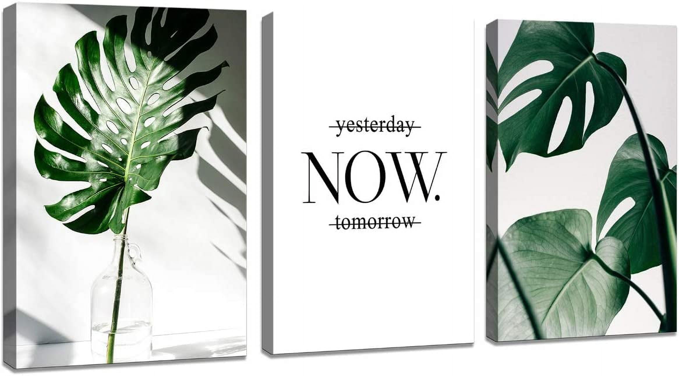 AABERIC H72546 Nordic Canvas Painting Modern Prints Plant Leaf Art ...