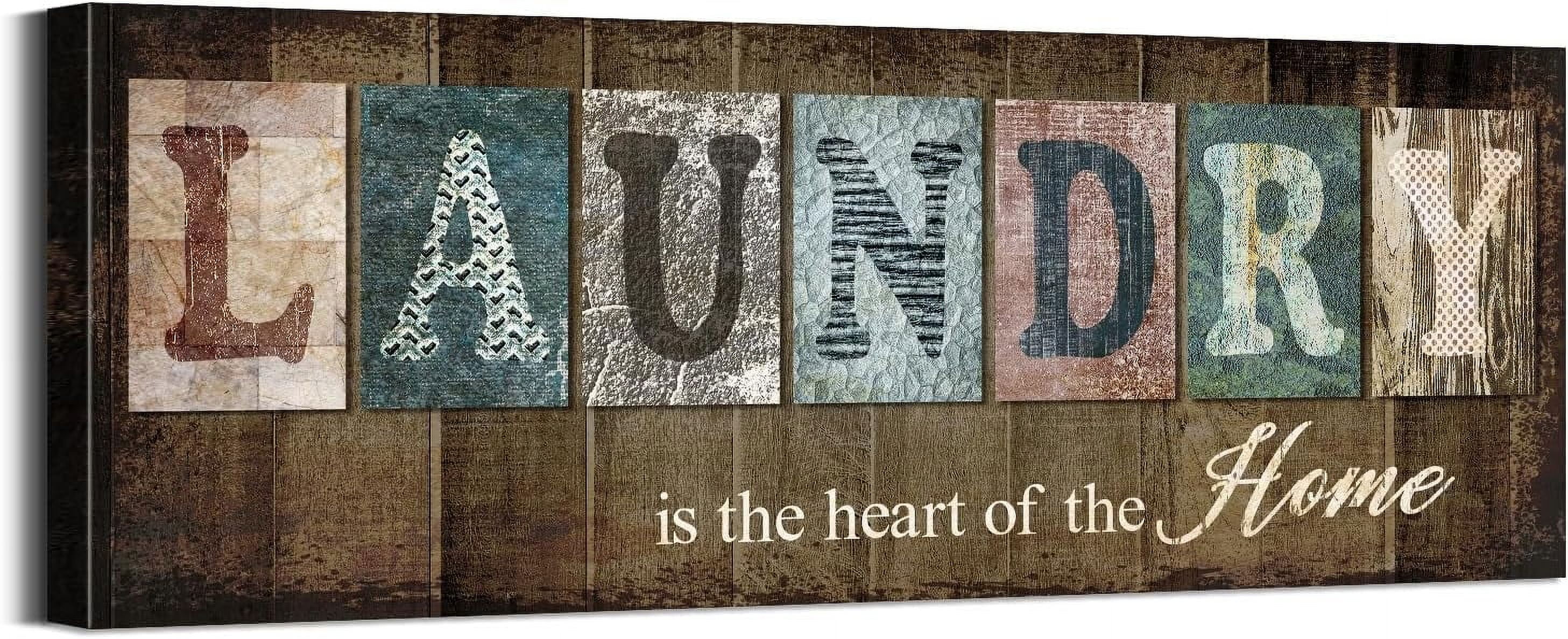 AABERIC Highland Cow Wall Art Cow Wall Art Farmhouse Wall Art Animal Canvas Wall Art Cow Picture ...