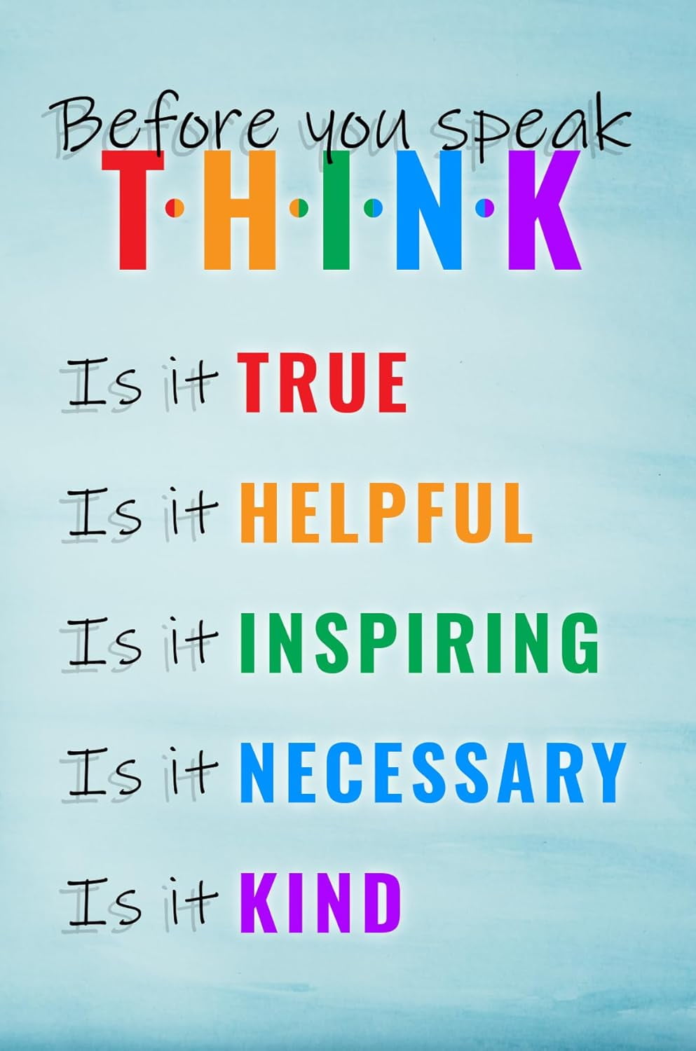 AABERIC Homeroom Educational Posters spirational Motivational Canvas ...