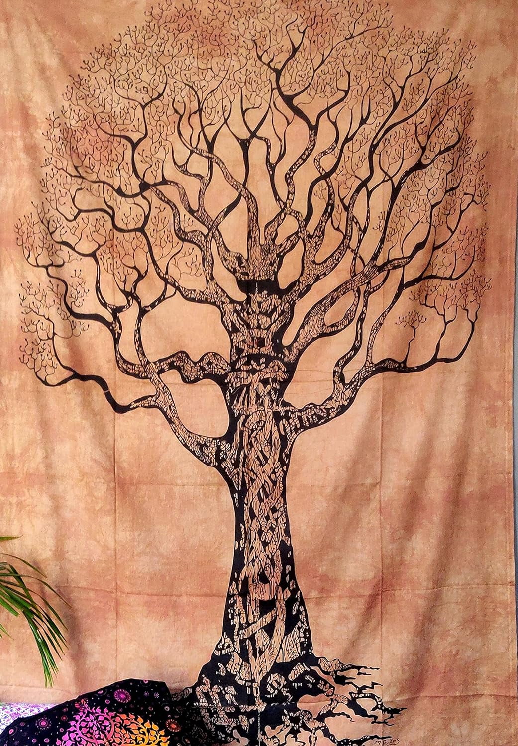 AABERIC ICC Trippy Forest Tree of Life Tapestry Wall Hanging ...