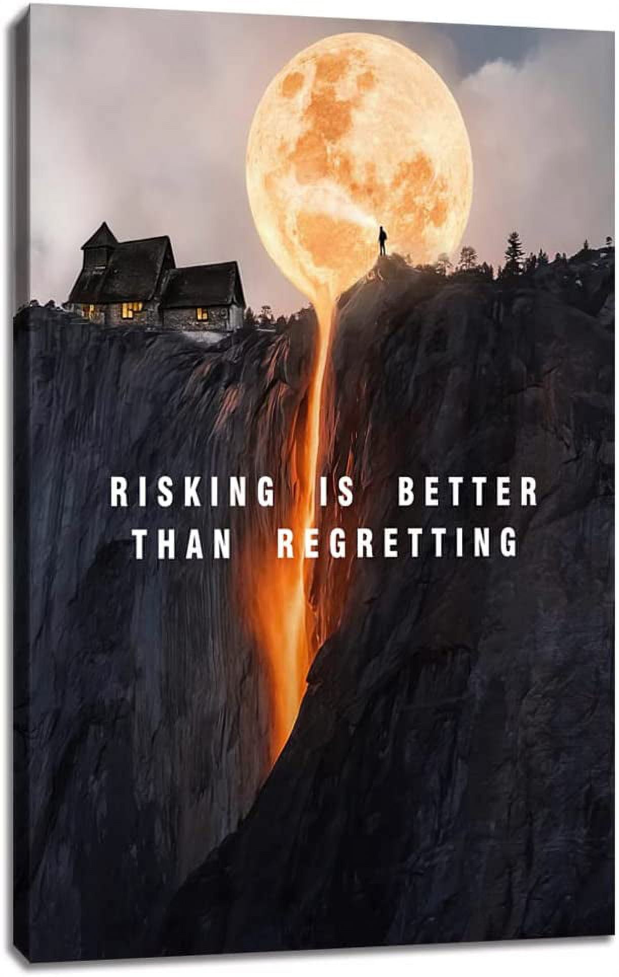 AABERIC Inspirational Entrepreneur Quotes with Words Wall Art ...