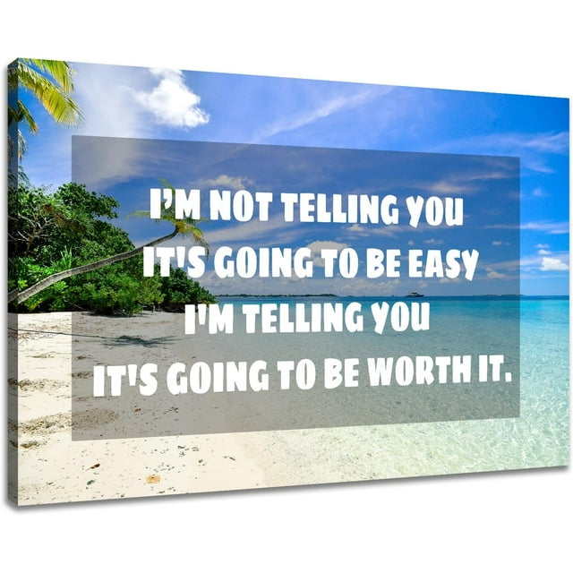 AABERIC Inspirational Motivational Quotes Leopard Canvas Poster Leopard ...