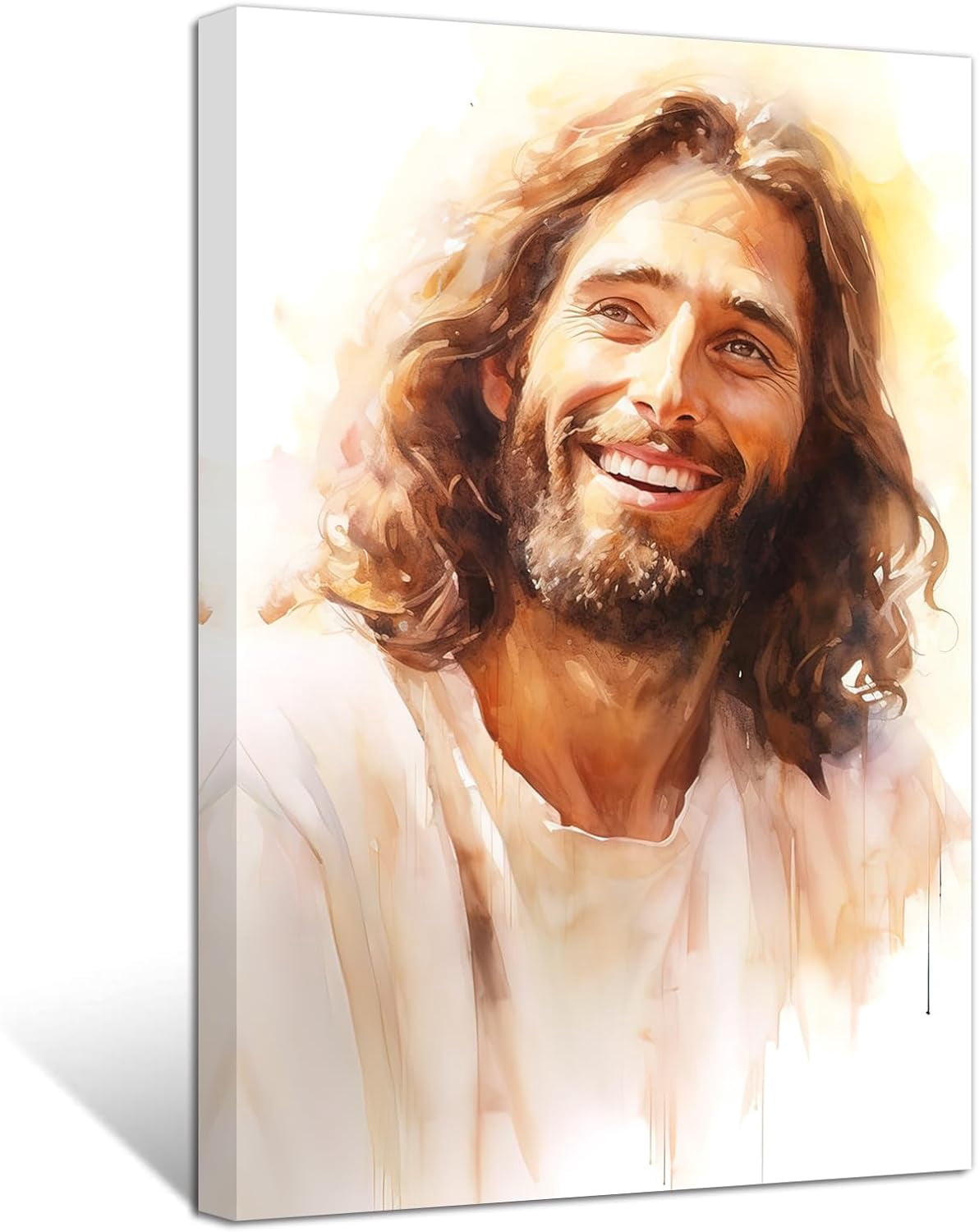 AABERIC Jesus Canvas Wall Art God Pictures Prints Christian Spiritual ...