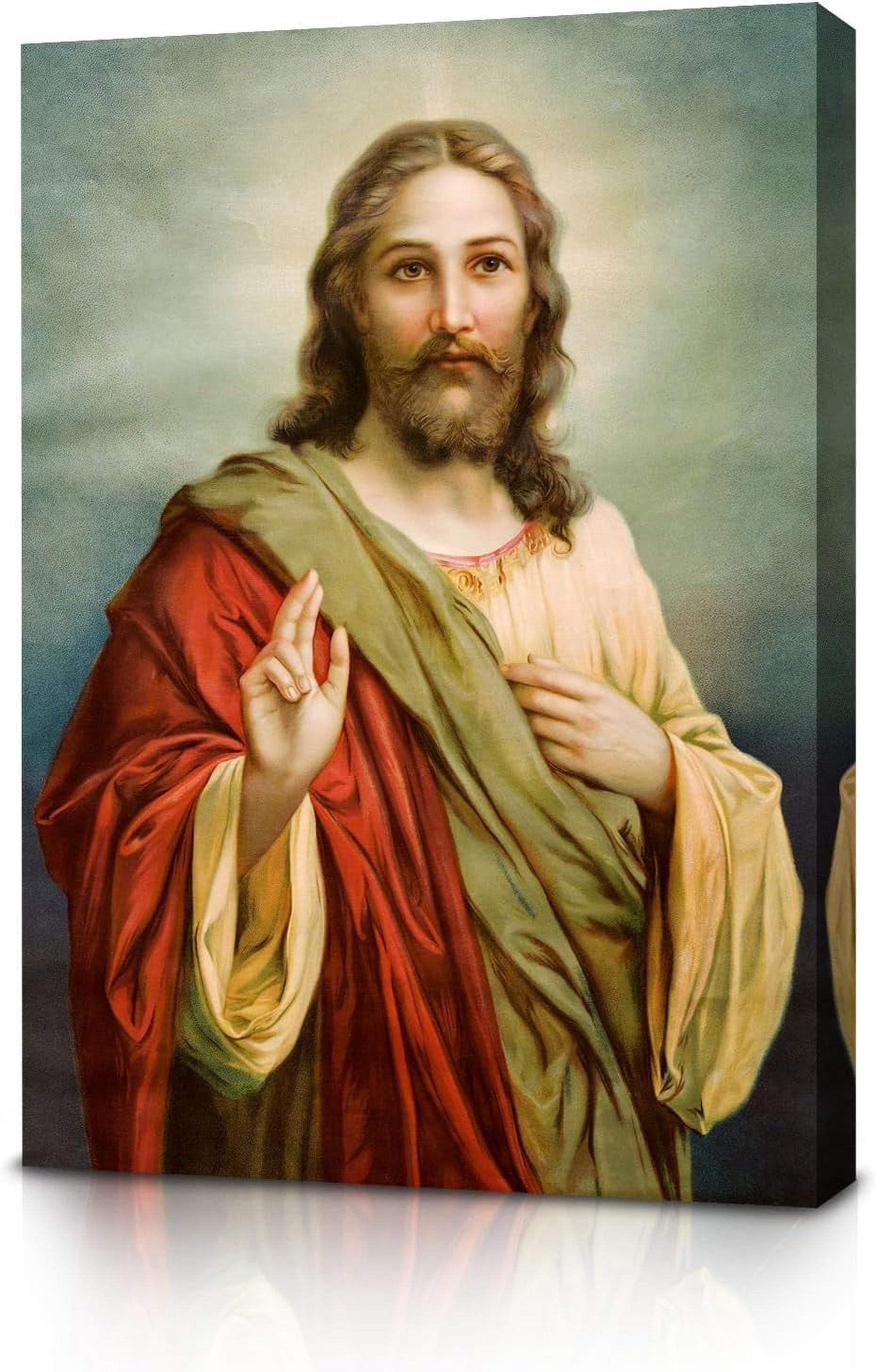 AABERIC Jesus Christ Canvas Wall Art Modern Religious God Poster HD ...