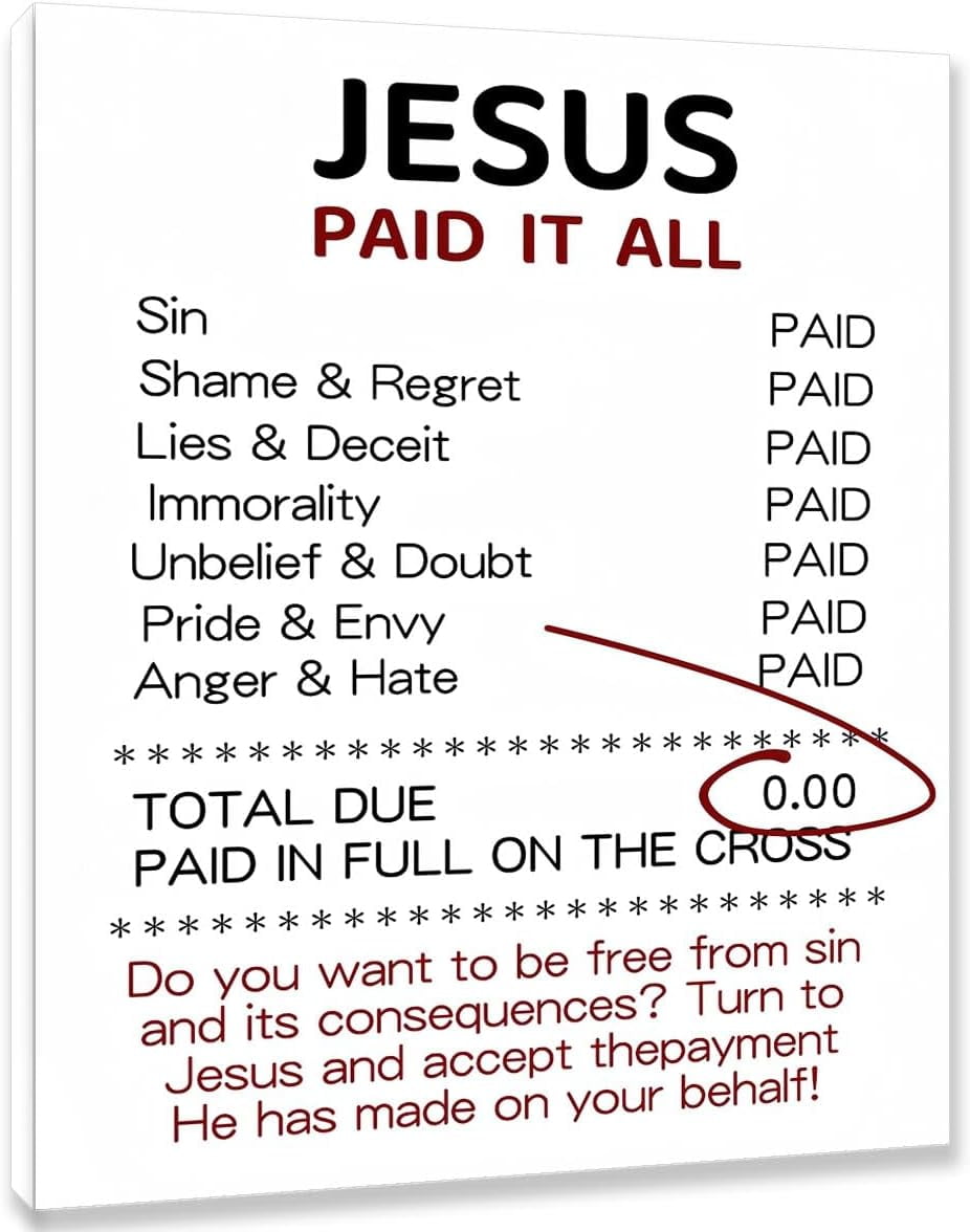 AABERIC Jesus Wall Art Canvas Painting Jesus Walking Art Divine Mercy ...