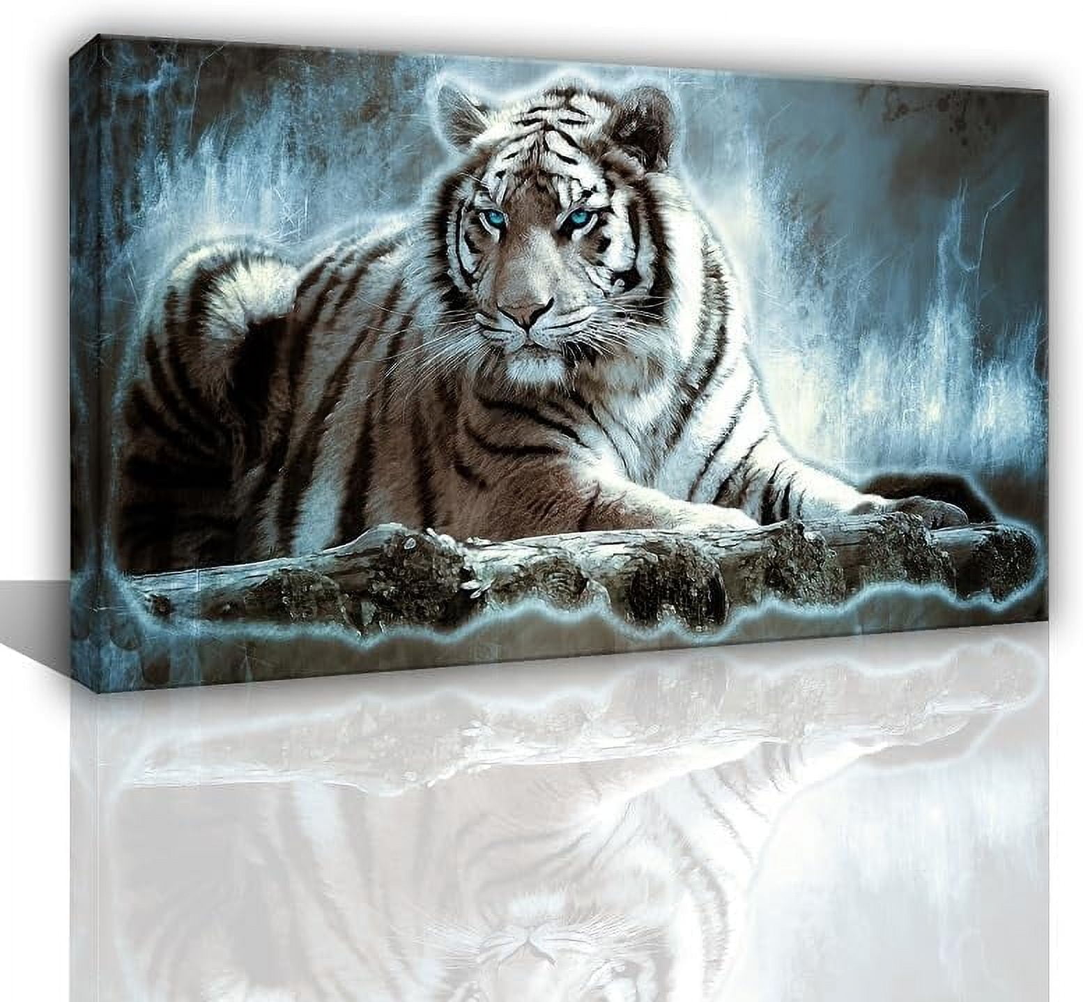 AABERIC Large Animals Canvas Wall Art Tiger Wall Picture Animals Prints ...